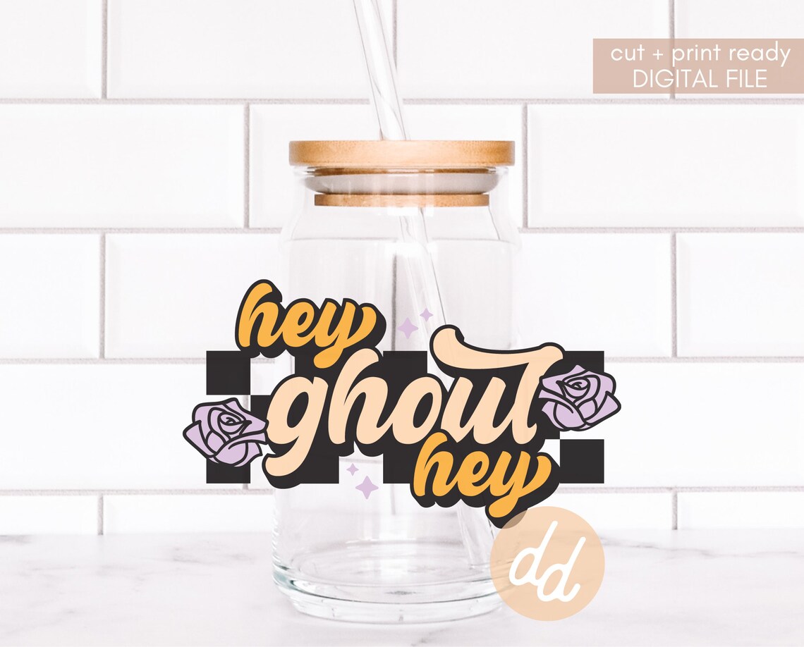 Hey Ghoul Hey SVG PNG Bundle Retro Cute Halloween SVG - Etsy