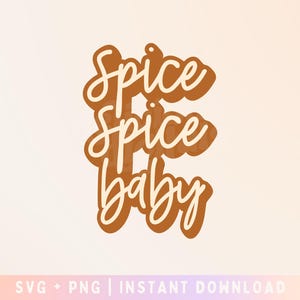 Pumpkin Spice SVG PNG - Retro Cute Halloween SVG - Commercial Use ...