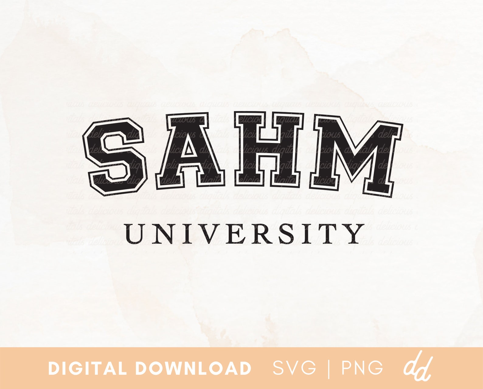 SAHM SVG Cut File Motherhood University Svg Mama Shirt - Etsy