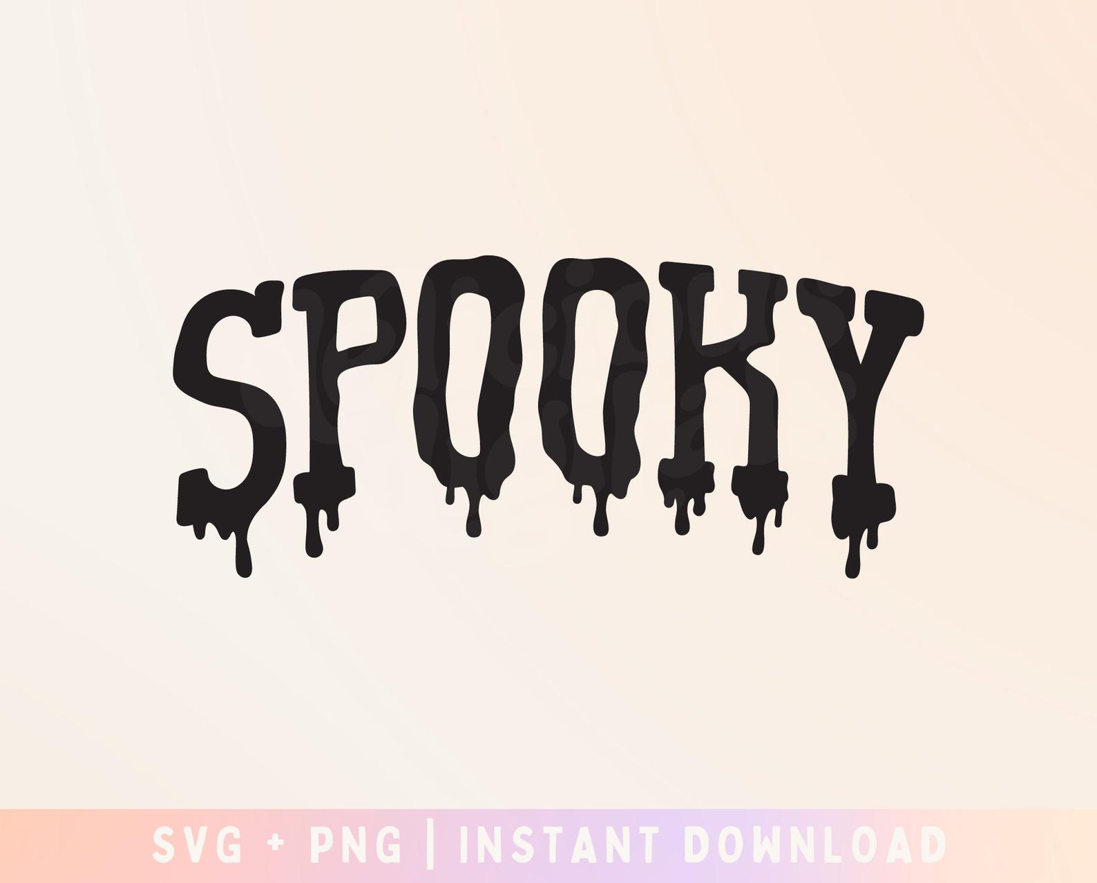 Spooky Drip Varsity Halloween SVG PNG Bundle - Drip Spooky Checkered ...