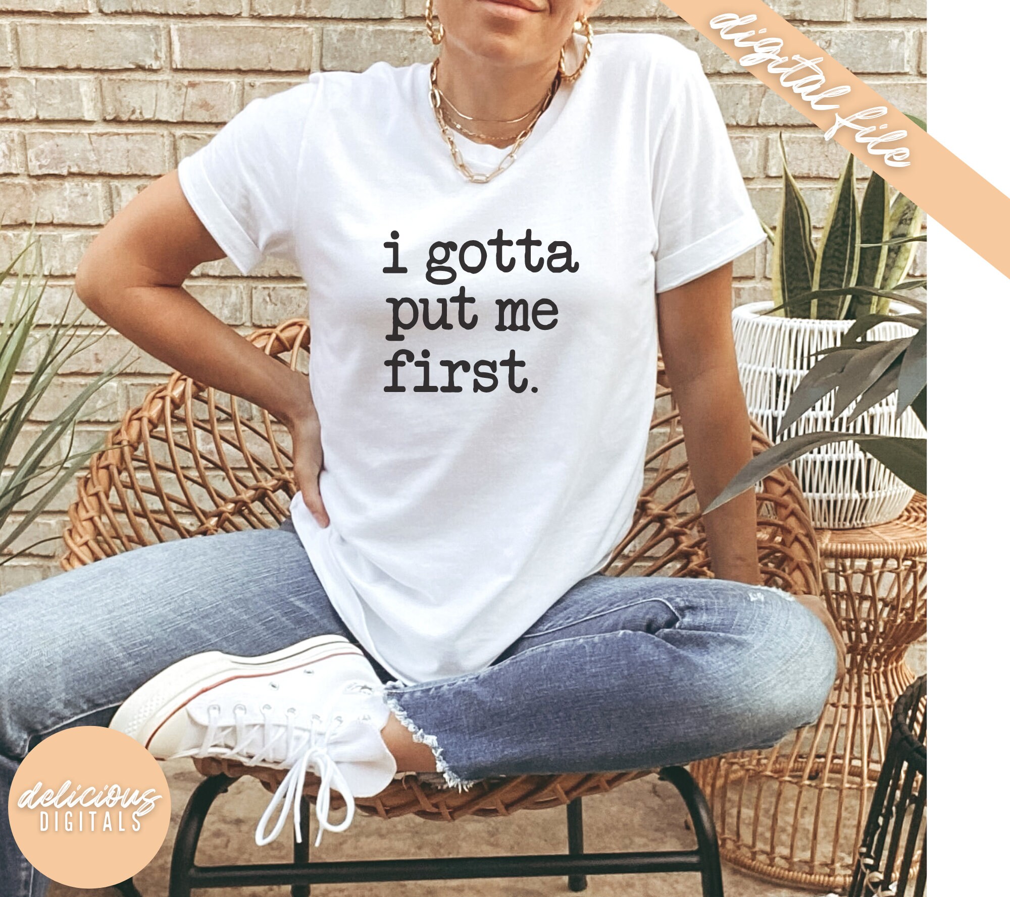 I Gotta Put Me First SVG Cut File Affirmations SVG Positive - Etsy