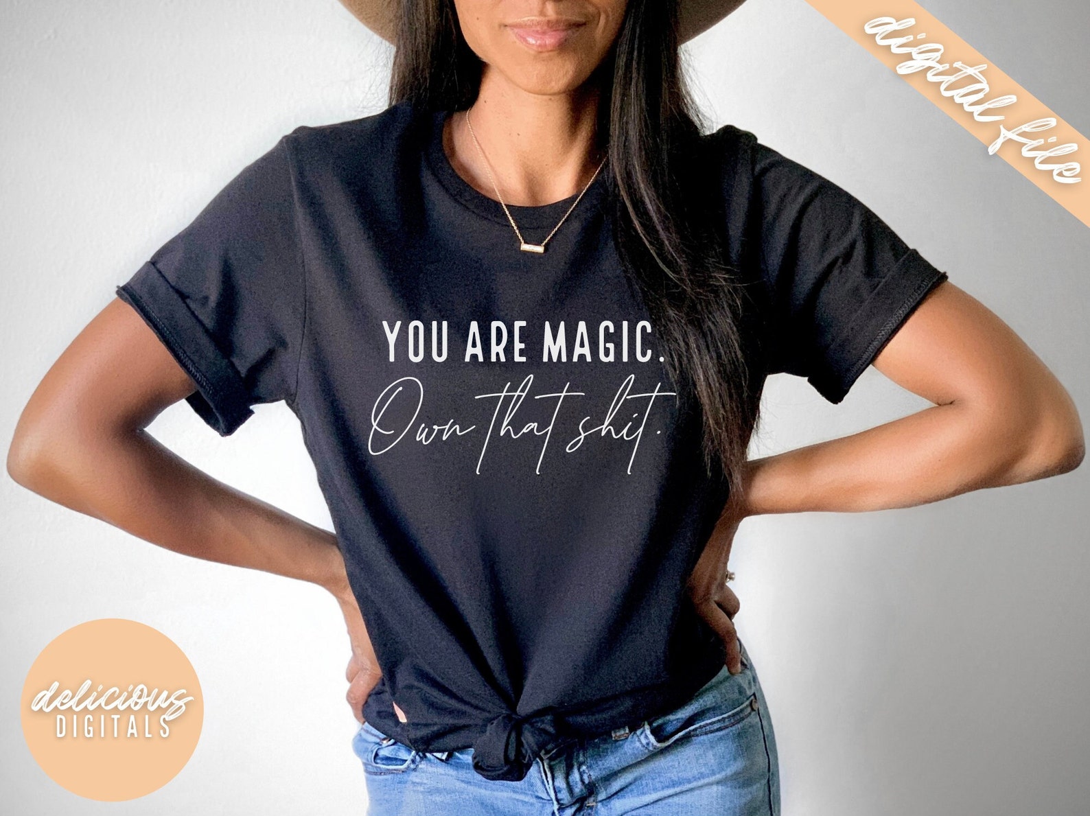 You Are Magic SVG Cut File You Are Magic Sign Affirmations | Etsy