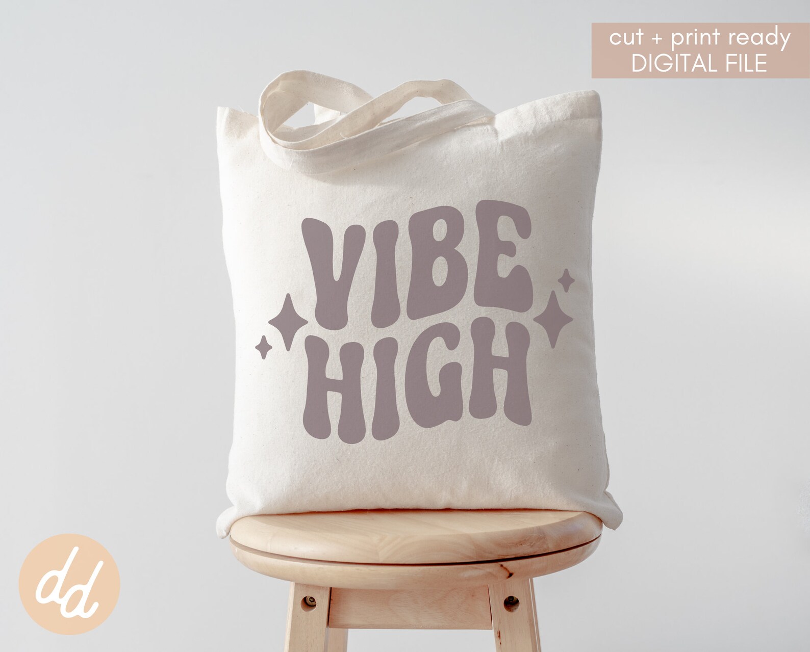 Vibe High SVG Cut File Good Energy SVG Affirmations SVG - Etsy