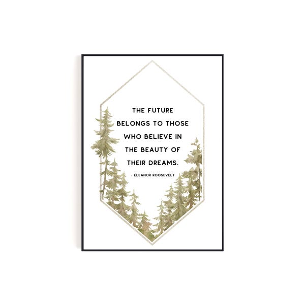 The Future Belongs - Etsy