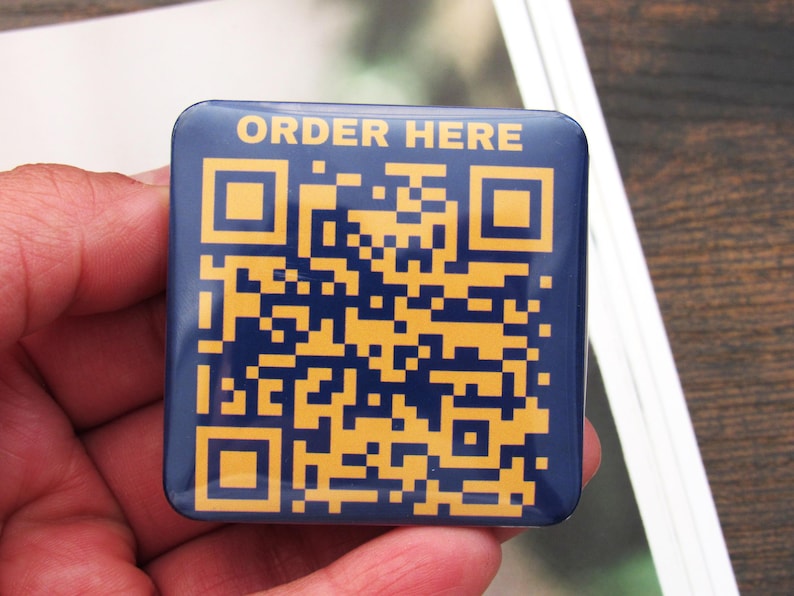 Custom QR Code Magnets Scan for Wifi Sign, Business QR Code for ...