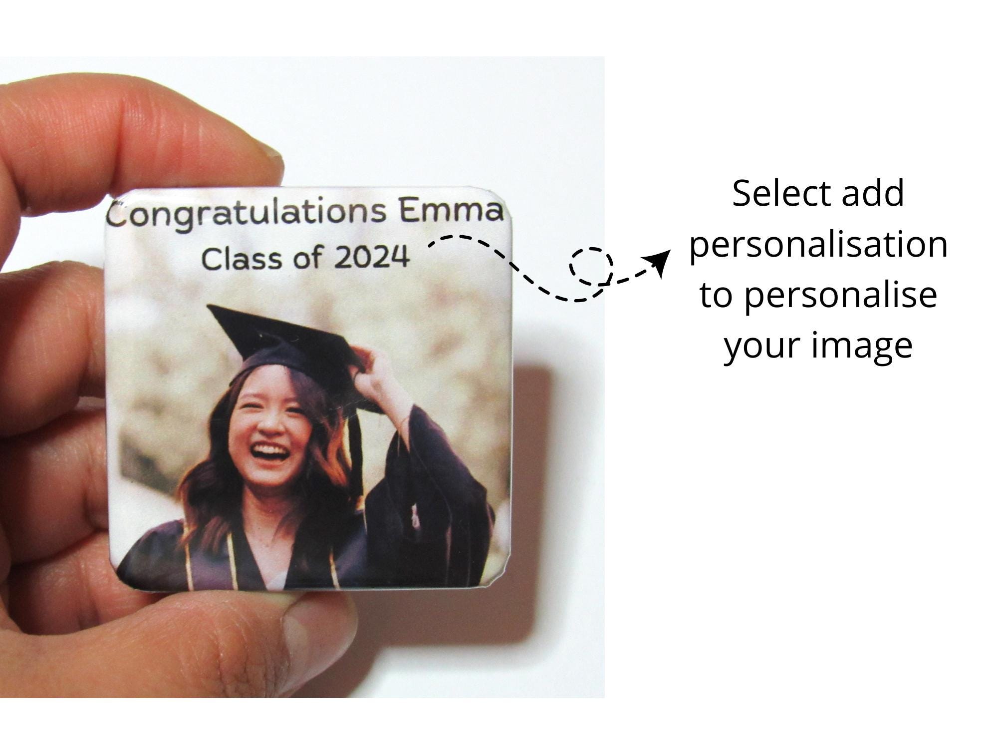 Graduation Photo Magnets Gift Personalised Fridge Photo Magnets for ...