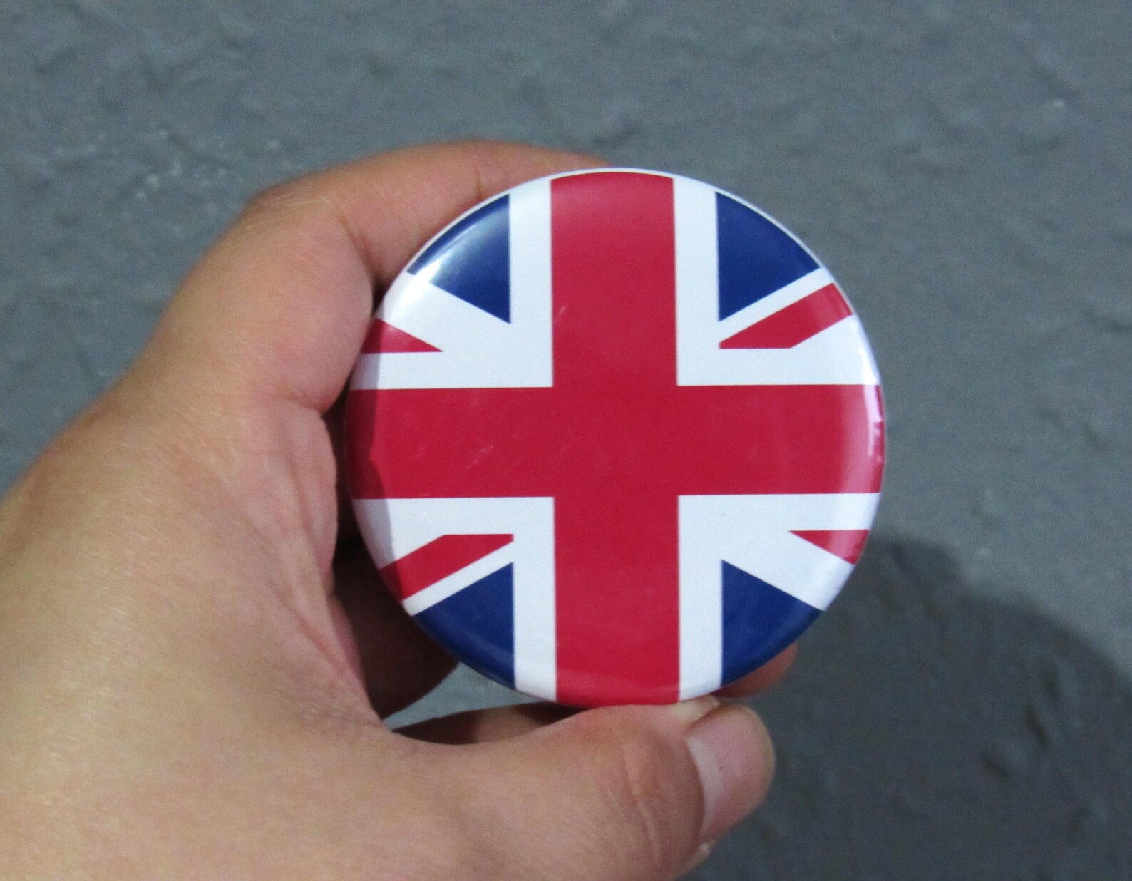 British Flag Union Jack Flag Badge Pin Gift, UK British Souvenir Red ...