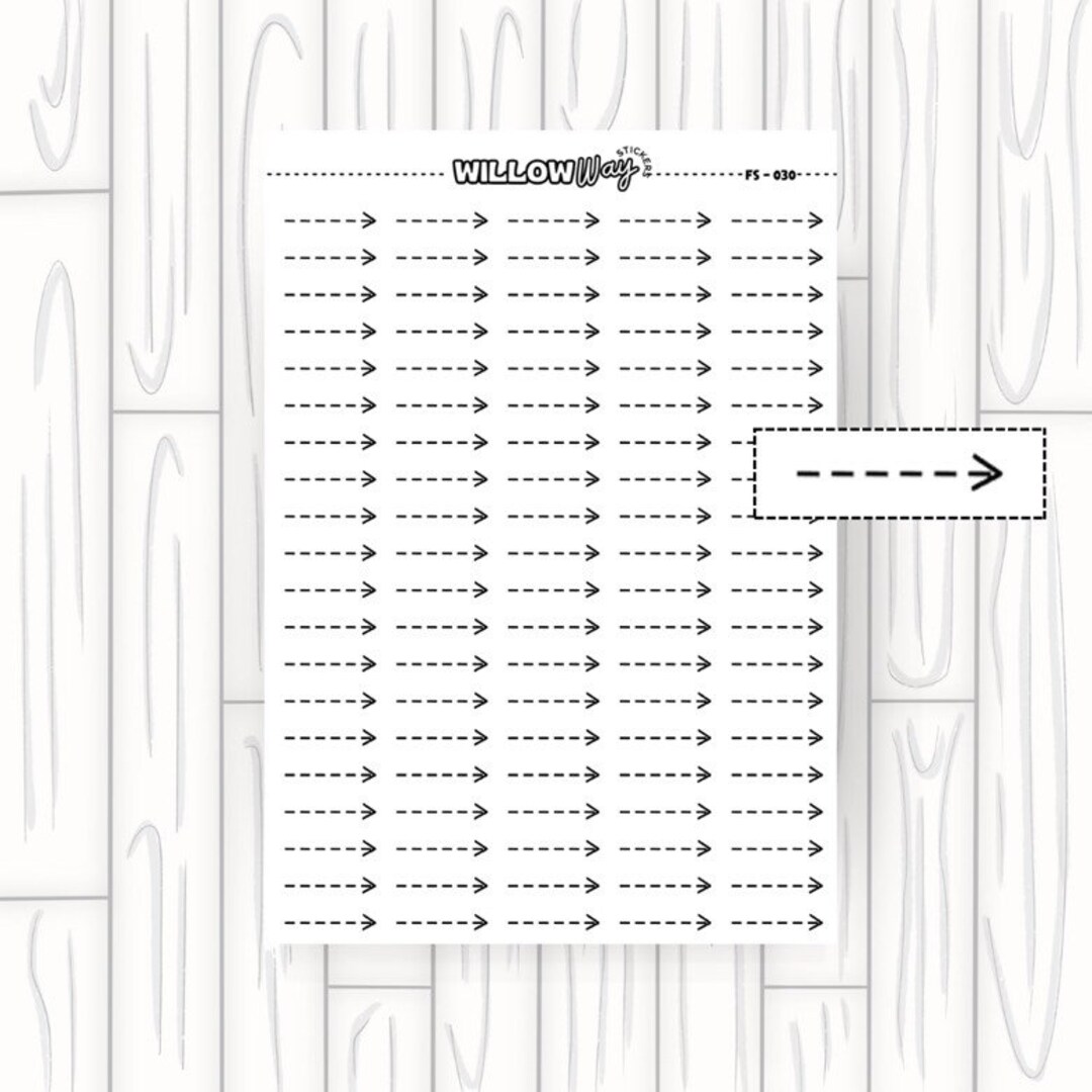 Arrow Planner Stickers, Icons for Planner, Icon Planner Stickers ...