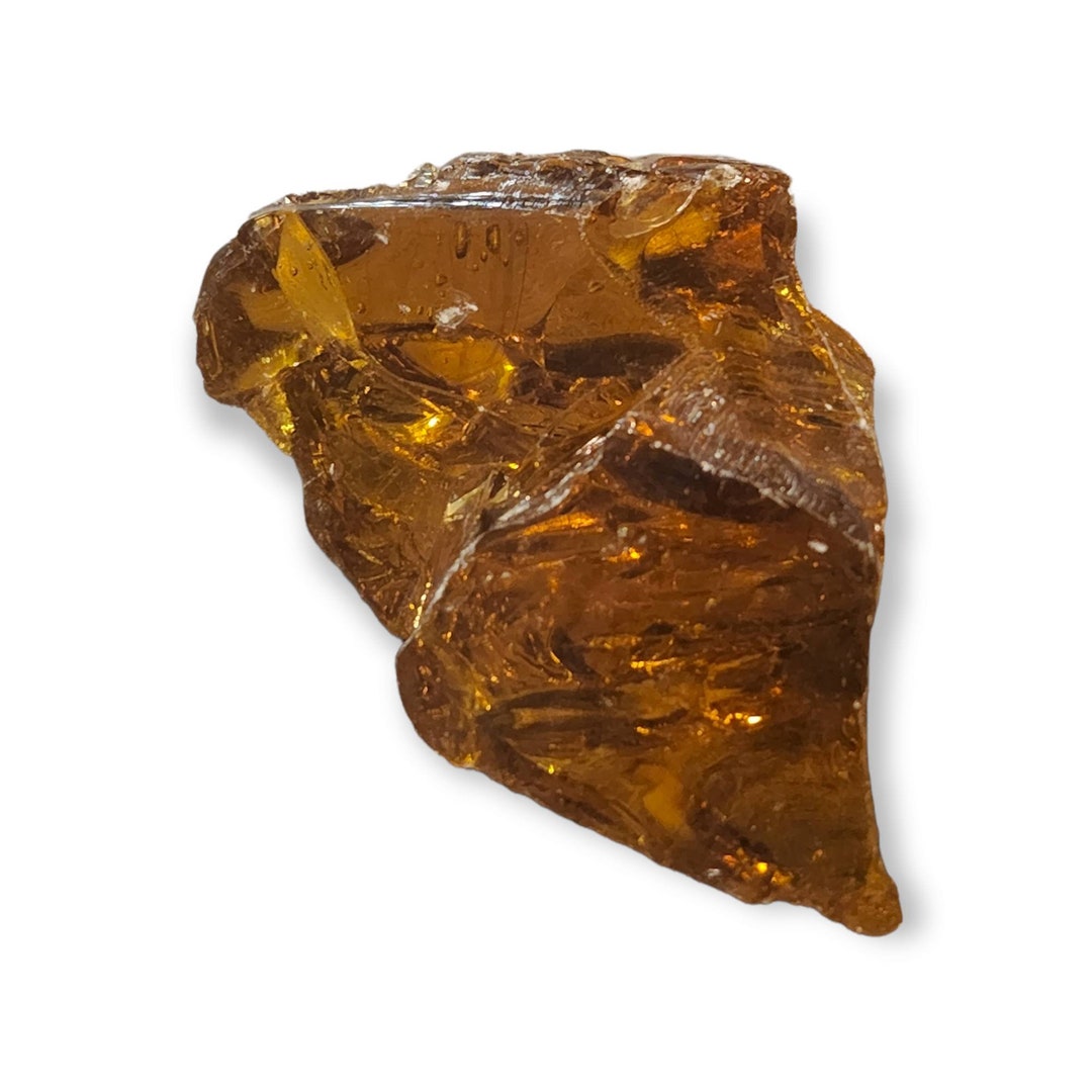 Amber Colored Slag Glass Slag Glass Chunk Gold Glass Cullet - Etsy