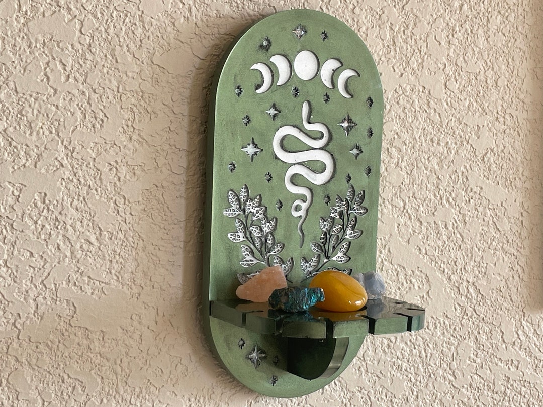 Snake Mini Shelf Display Shelves Crystal Display Miniature Display ...