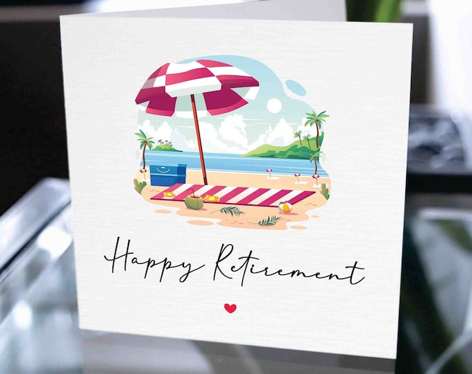 Happy Retirement Card card-294 - Etsy