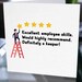 Employee Appreciation Card, Work Anniversary, Corporate Appreciation ...