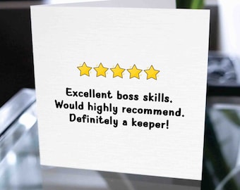 Printable Leader Thank You Card, Thank You Card for Boss, Leader Appreciation, Boss Gift, Leader ...