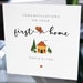 Custom Housewarming Card, Happy 1st Home Together, Congratulations on ...
