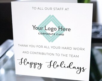 Custom Staff Card - Etsy