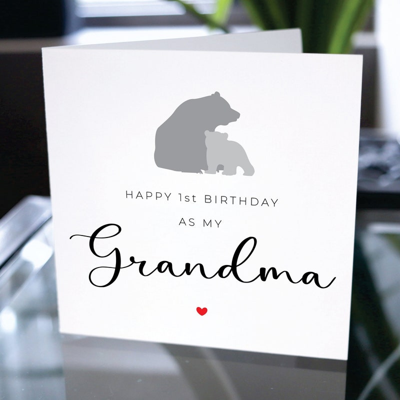 Grandma Card - Etsy