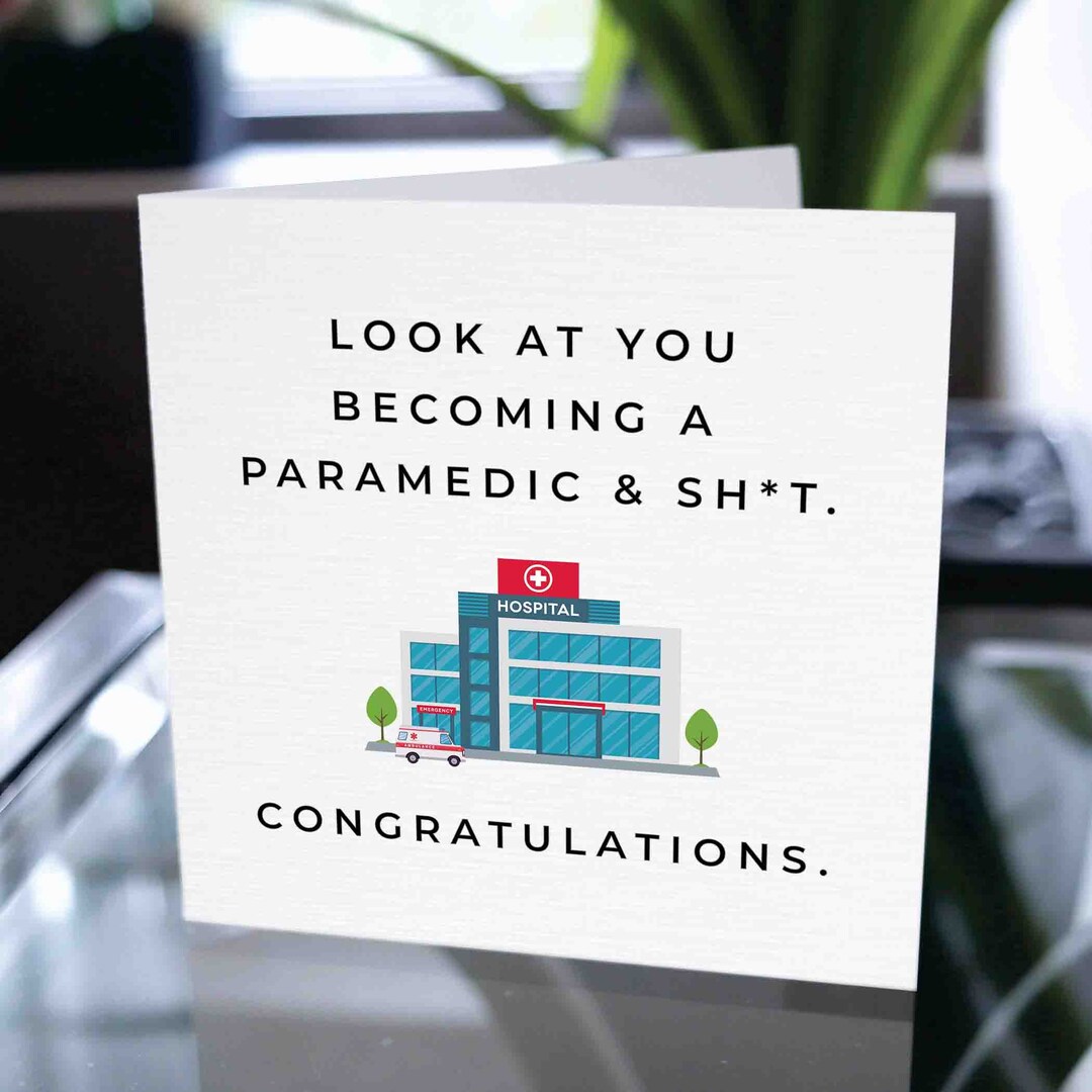 Medical School Graduation Card, Greeting Card for Graduation, Medical ...
