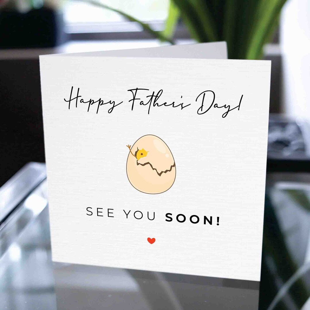 Dad to Be Father's Day Card, Happy Fathers Day Card, Fathers Day Card ...