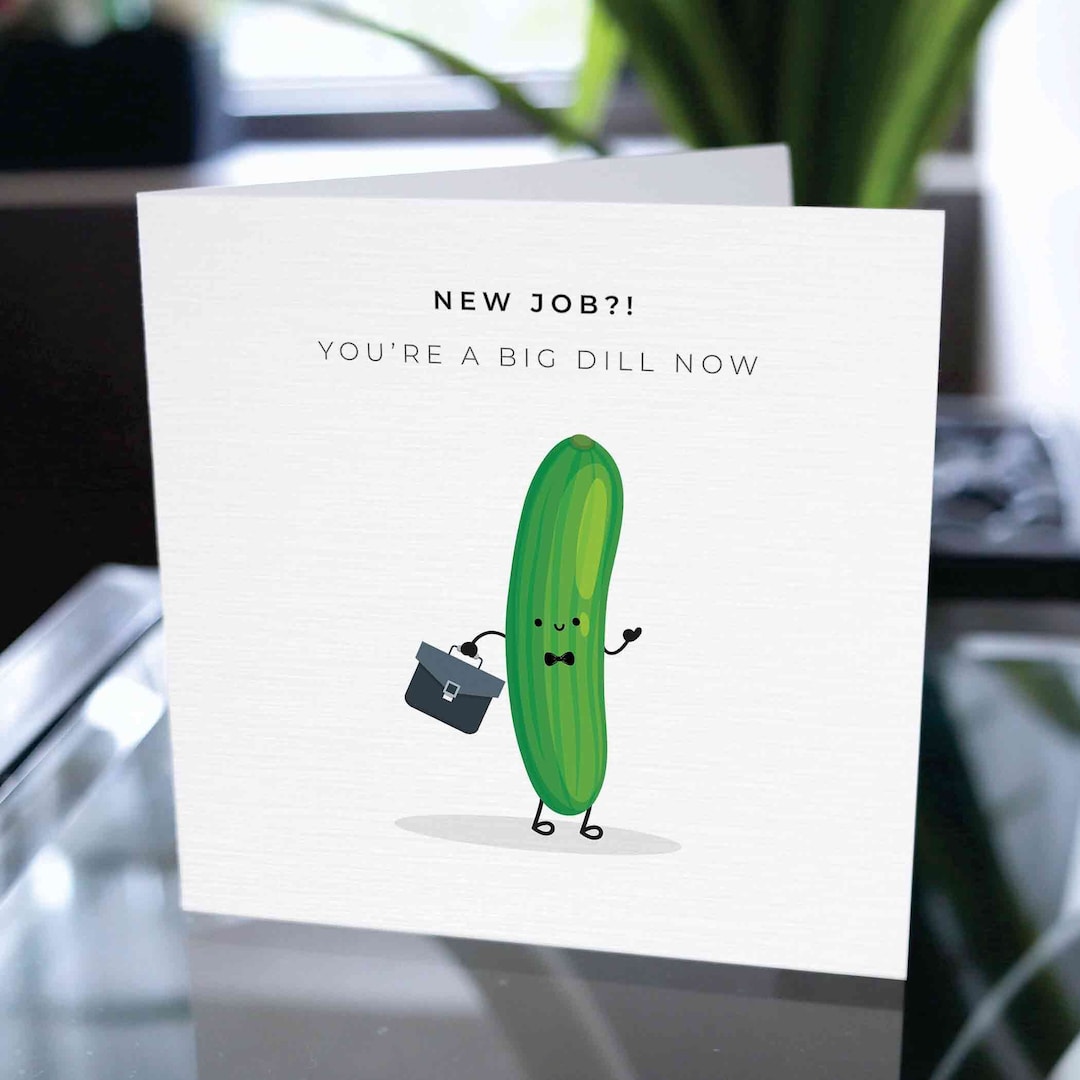 Funny New Job Card, New Job Card, New Hire, First Day Card, Onboarding ...