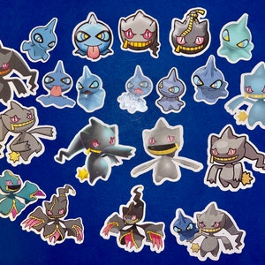 Banette Sticker Set - Etsy