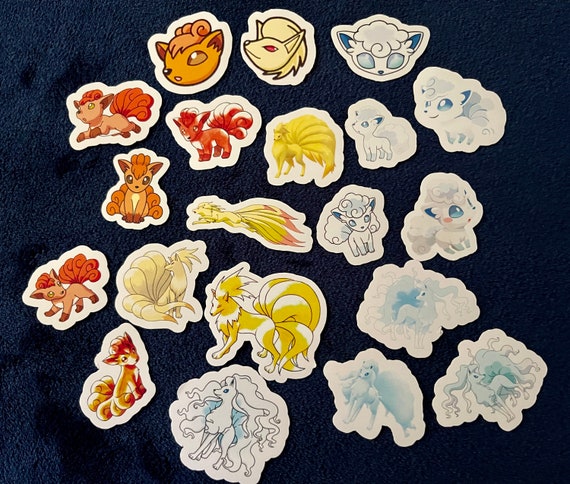 Vulpix Sticker Set - Etsy