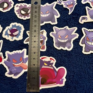 Gengar Sticker Set - Etsy