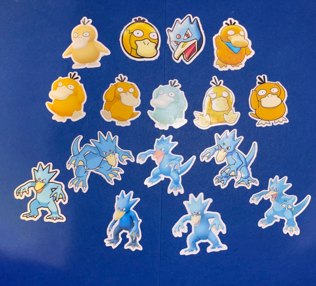 Psyduck Sticker Set - Etsy