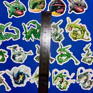 Rayquaza Sticker Set - Etsy