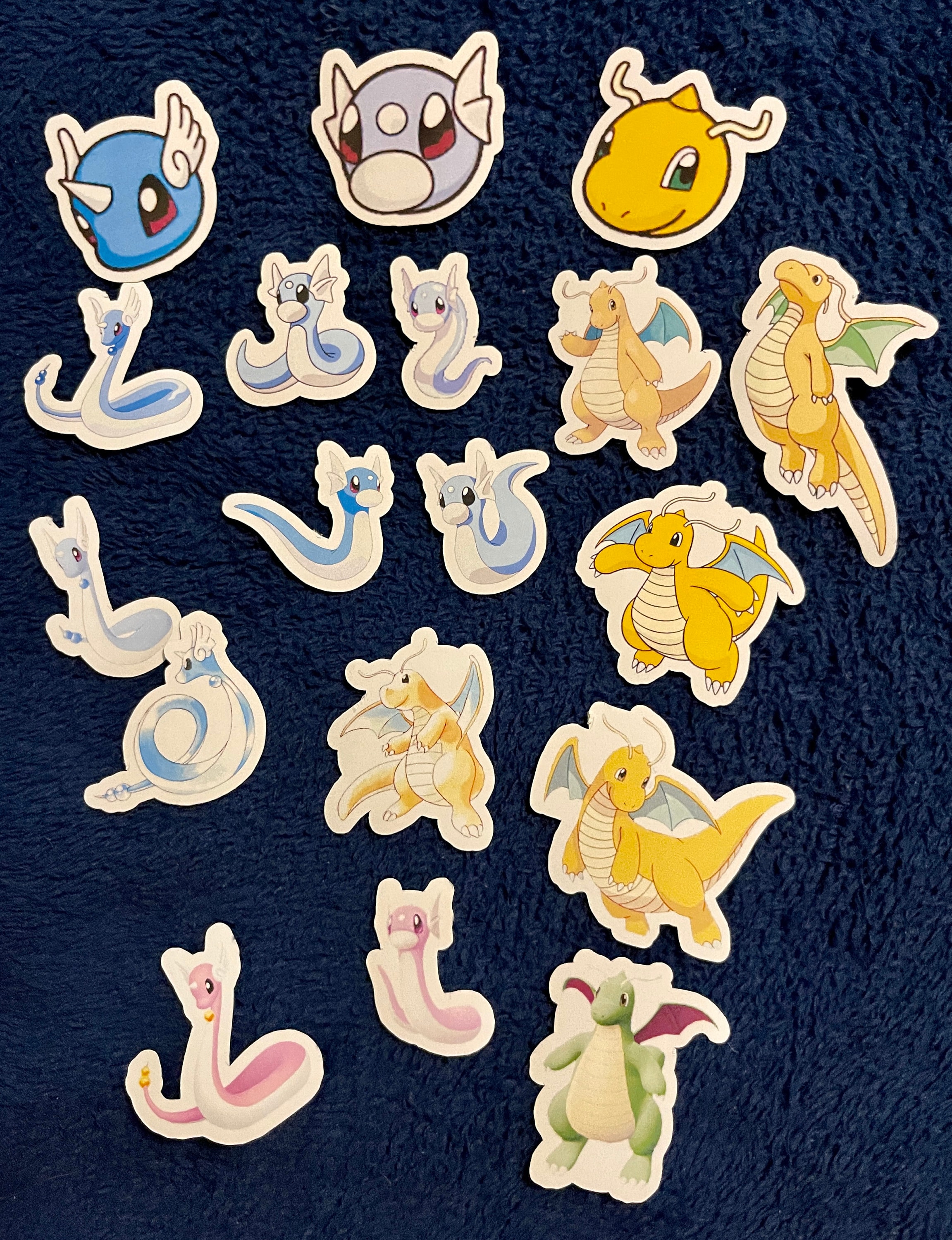 Dragonite Sticker Set - Etsy