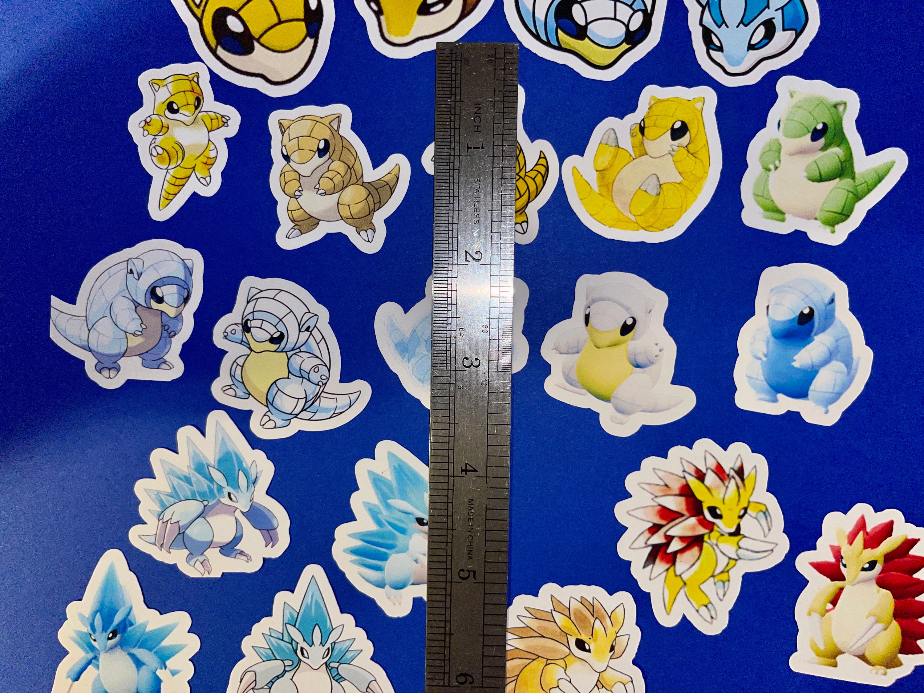 Sandshrew Sticker Set - Etsy