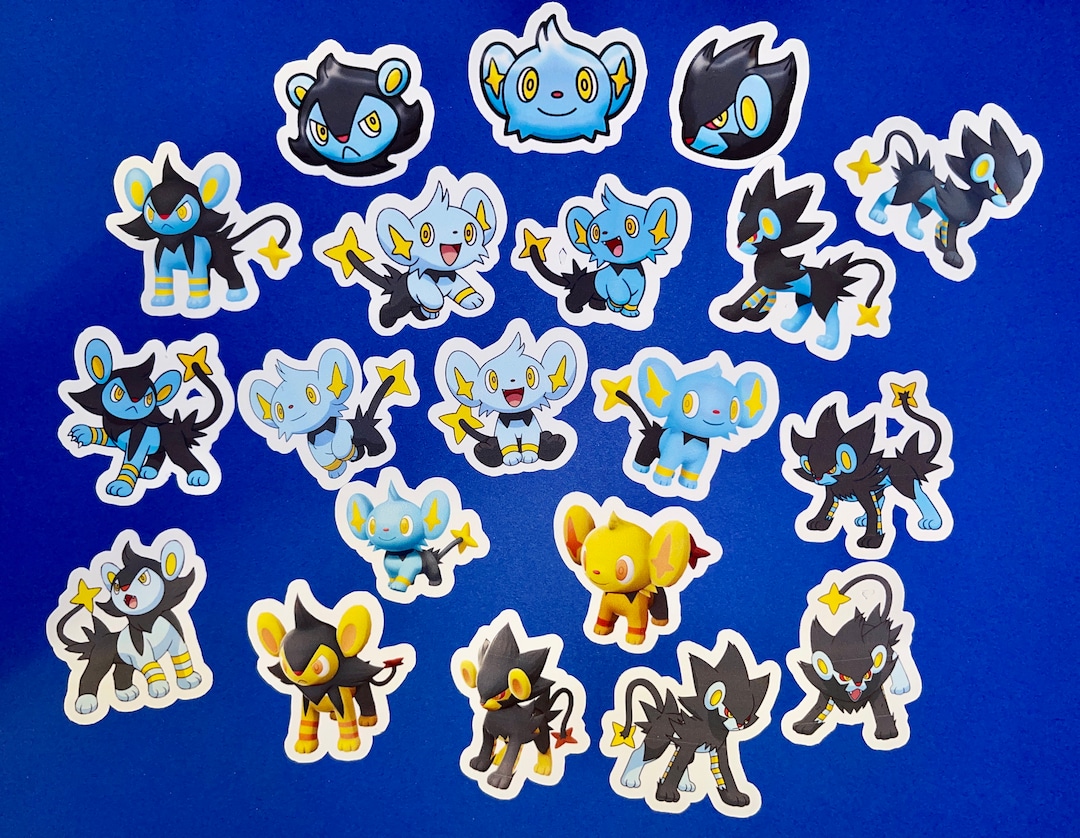 Shinx Day Stickers - Etsy