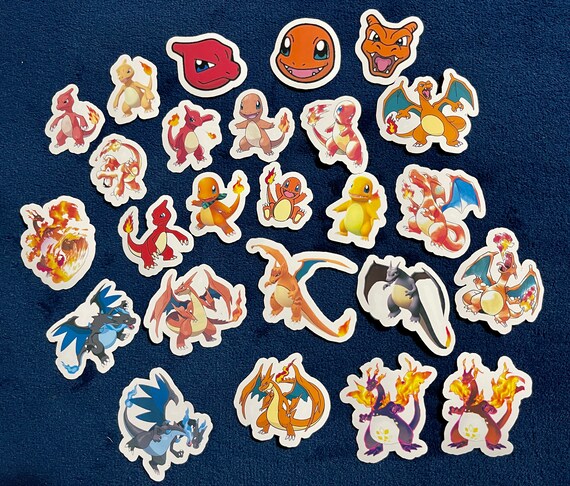 Charmander Sticker Set - Etsy