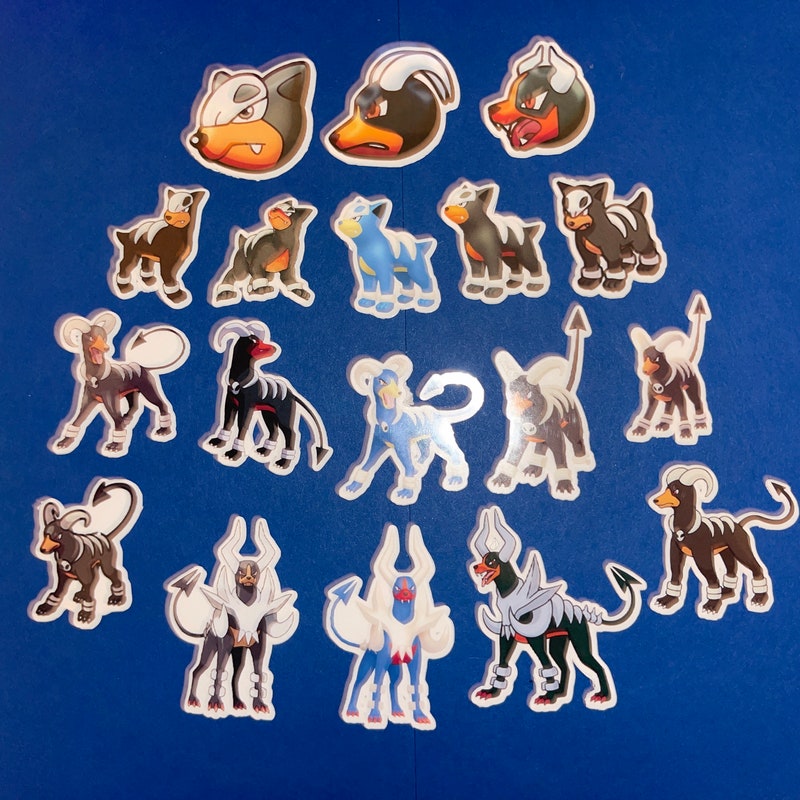 Houndoom Stickers - Etsy