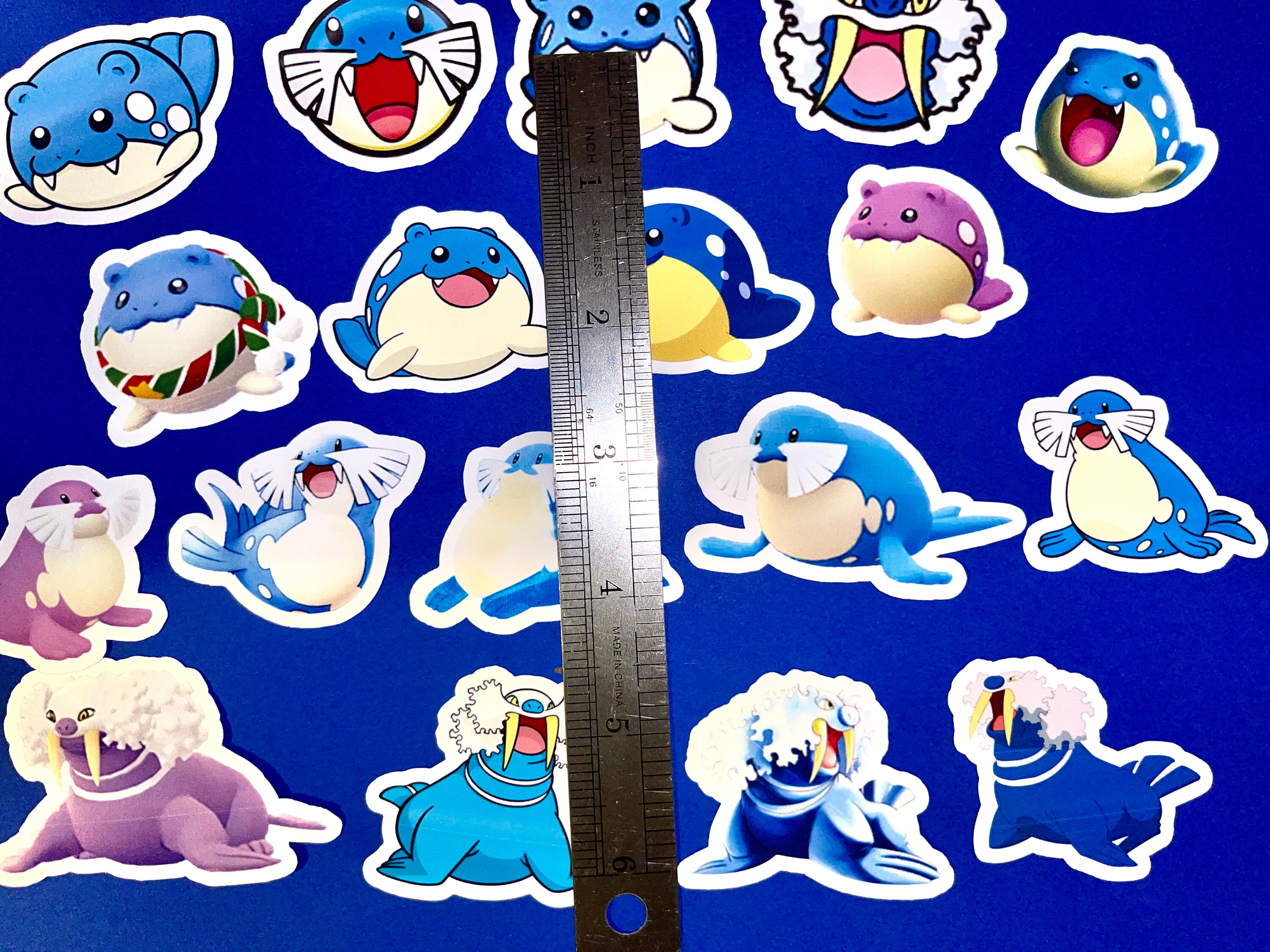 Spheal Day Stickers - Etsy