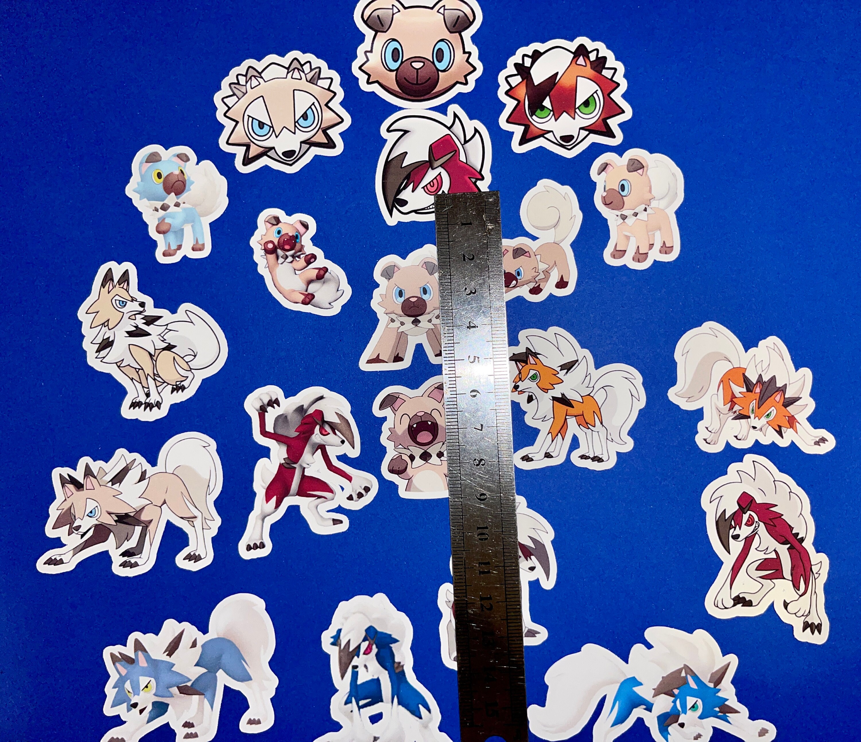Rockruff Sticker Set - Etsy