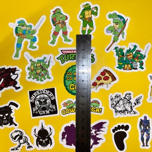 Teenage Mutant Ninja Turtle Stickers - Etsy