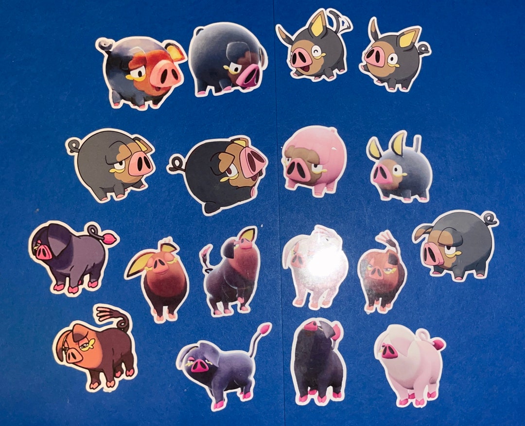 Lechonk Sticker Set - Etsy