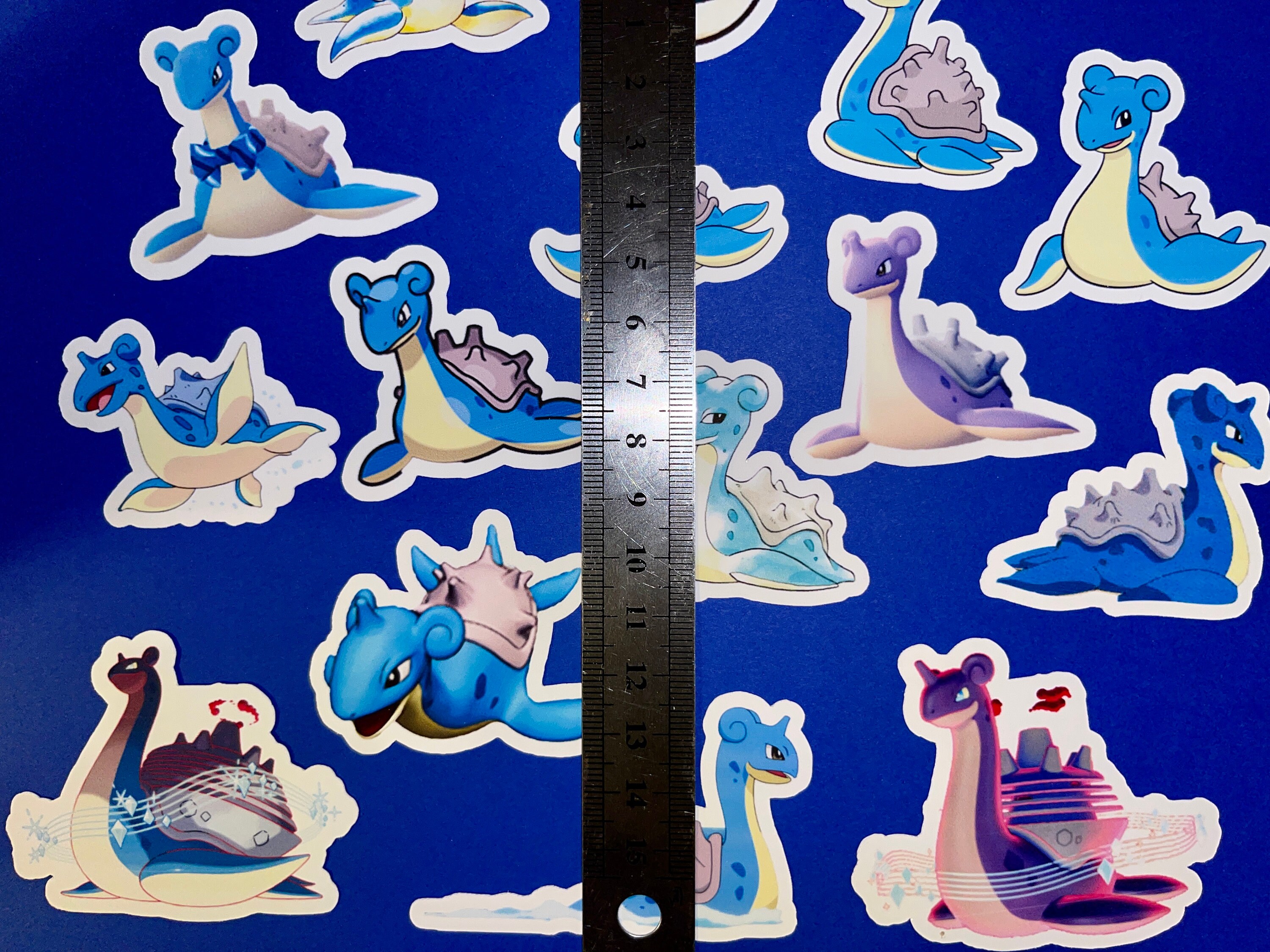 Lapras Sticker Set - Etsy