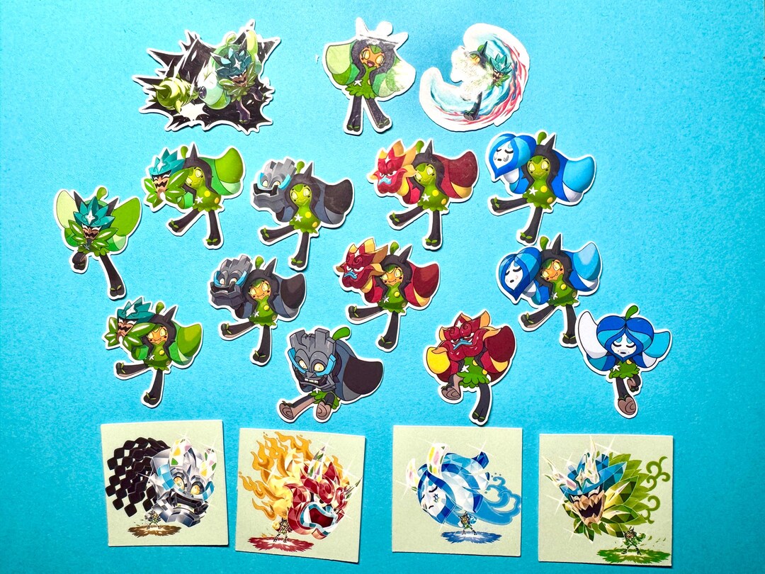 Ogerpon Sticker Set - Etsy