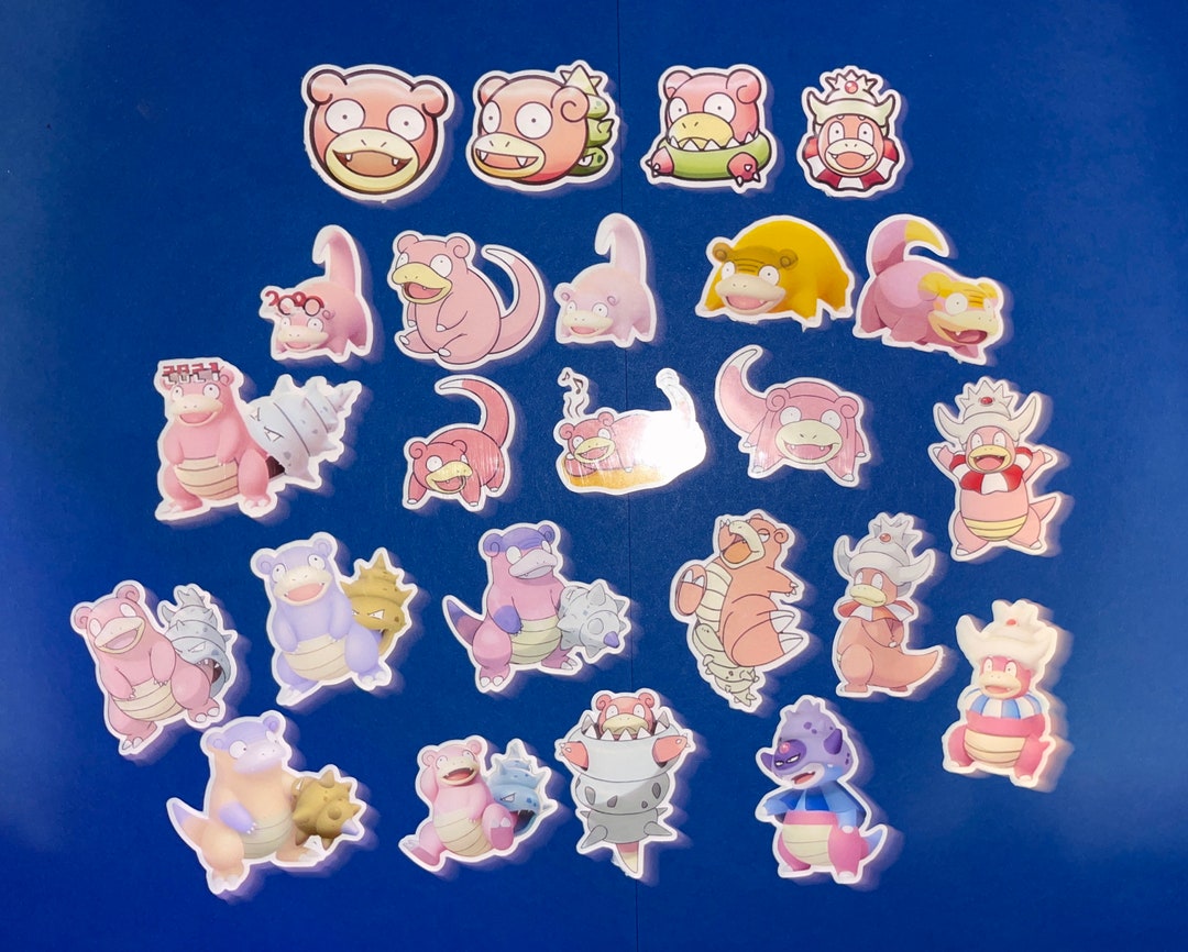 Slowpoke Day Sticker Set - Etsy
