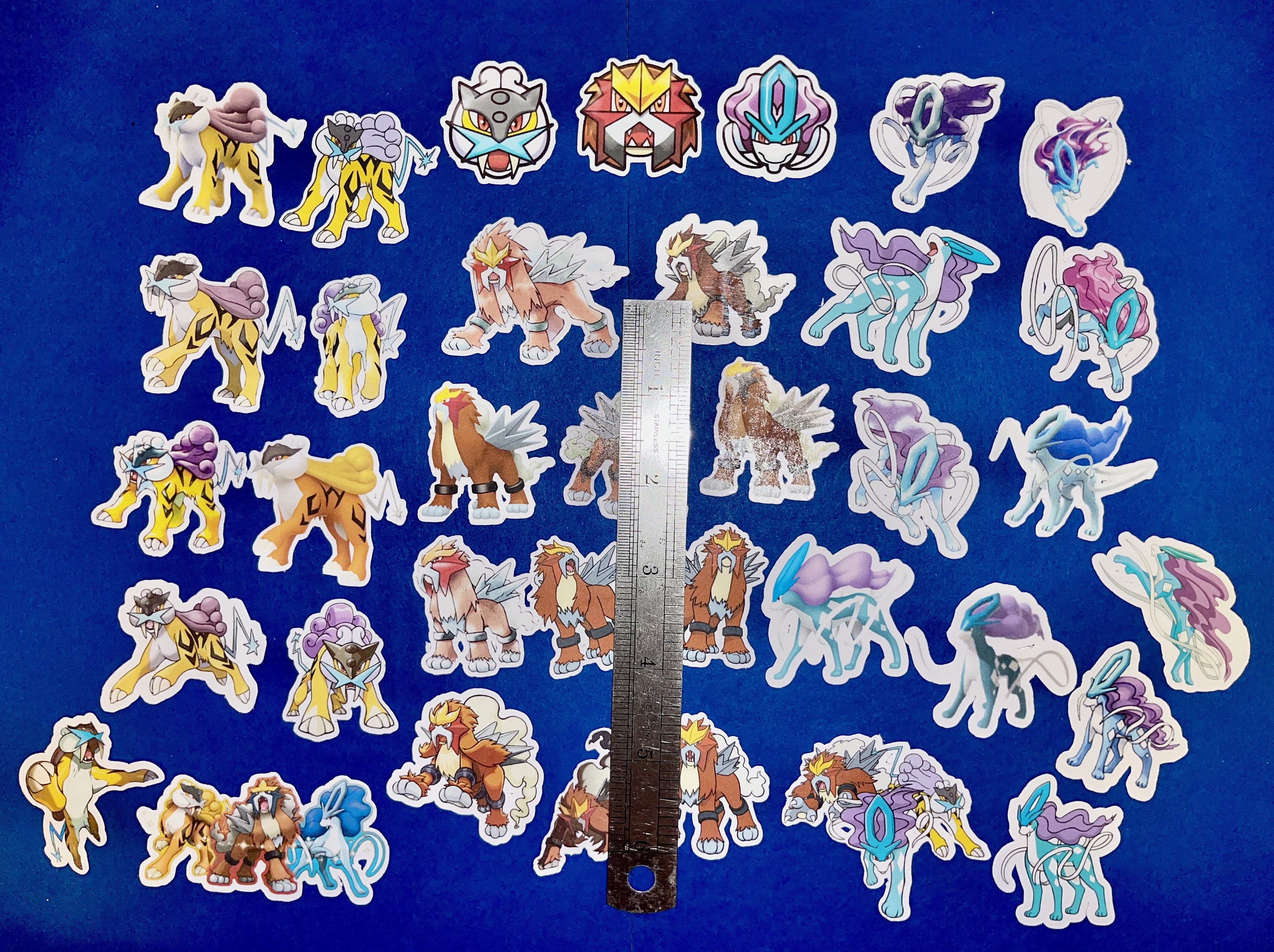 Legendary Beasts Sticker Set - Etsy