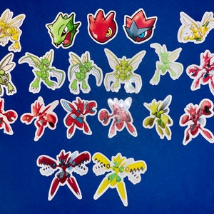 Scyther Sticker Set - Etsy