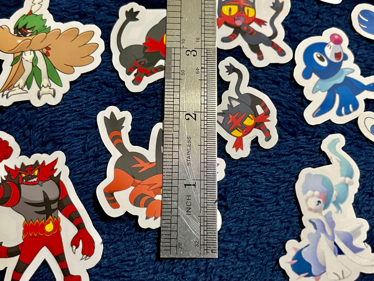 Alolan Starters Sticker Set - Etsy