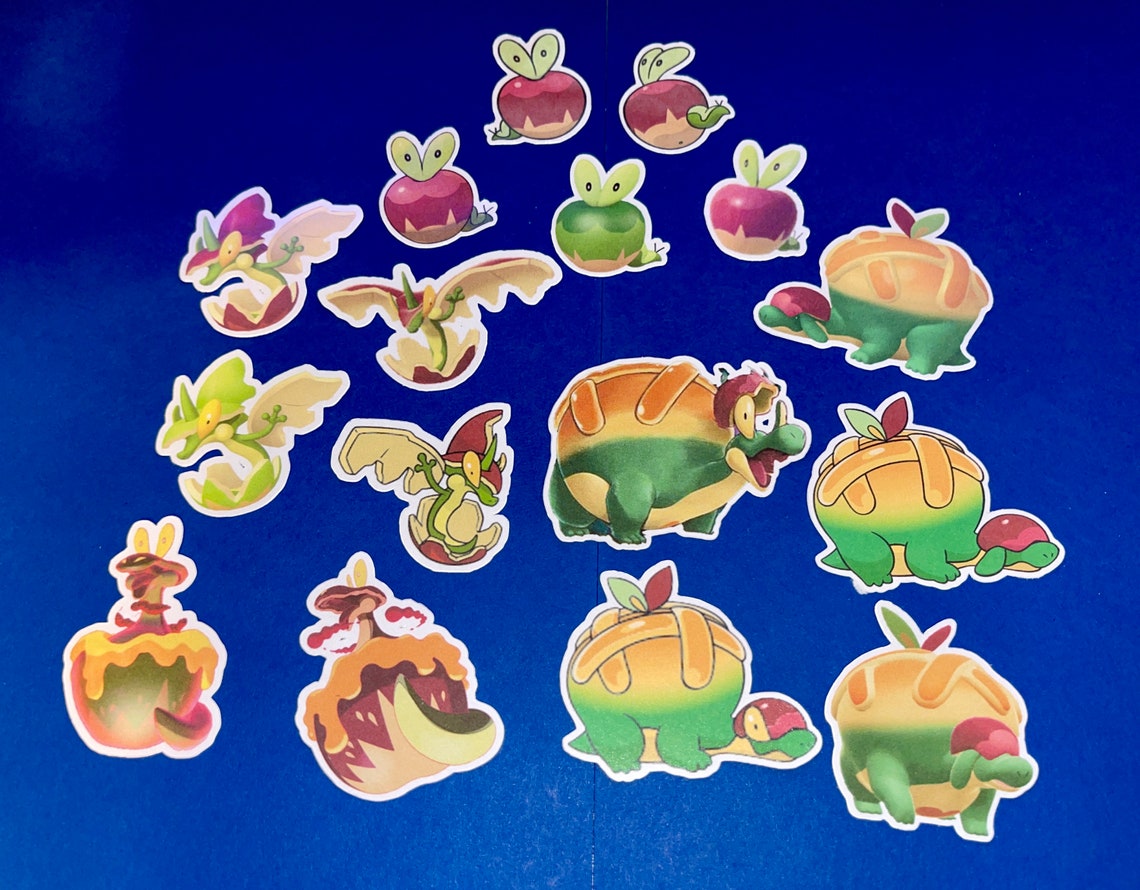 Applin Sticker Set - Etsy
