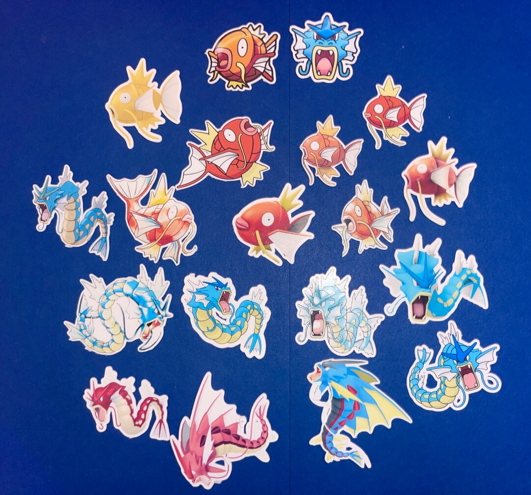 Magikarp Sticker Set - Etsy