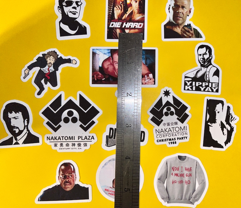 Die Hard Sticker Set - Etsy