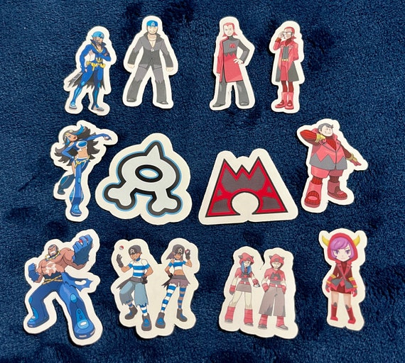 Team Aqua & Team Magma | Etsy