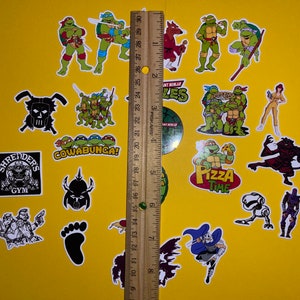 Teenage Mutant Ninja Turtle Stickers - Etsy