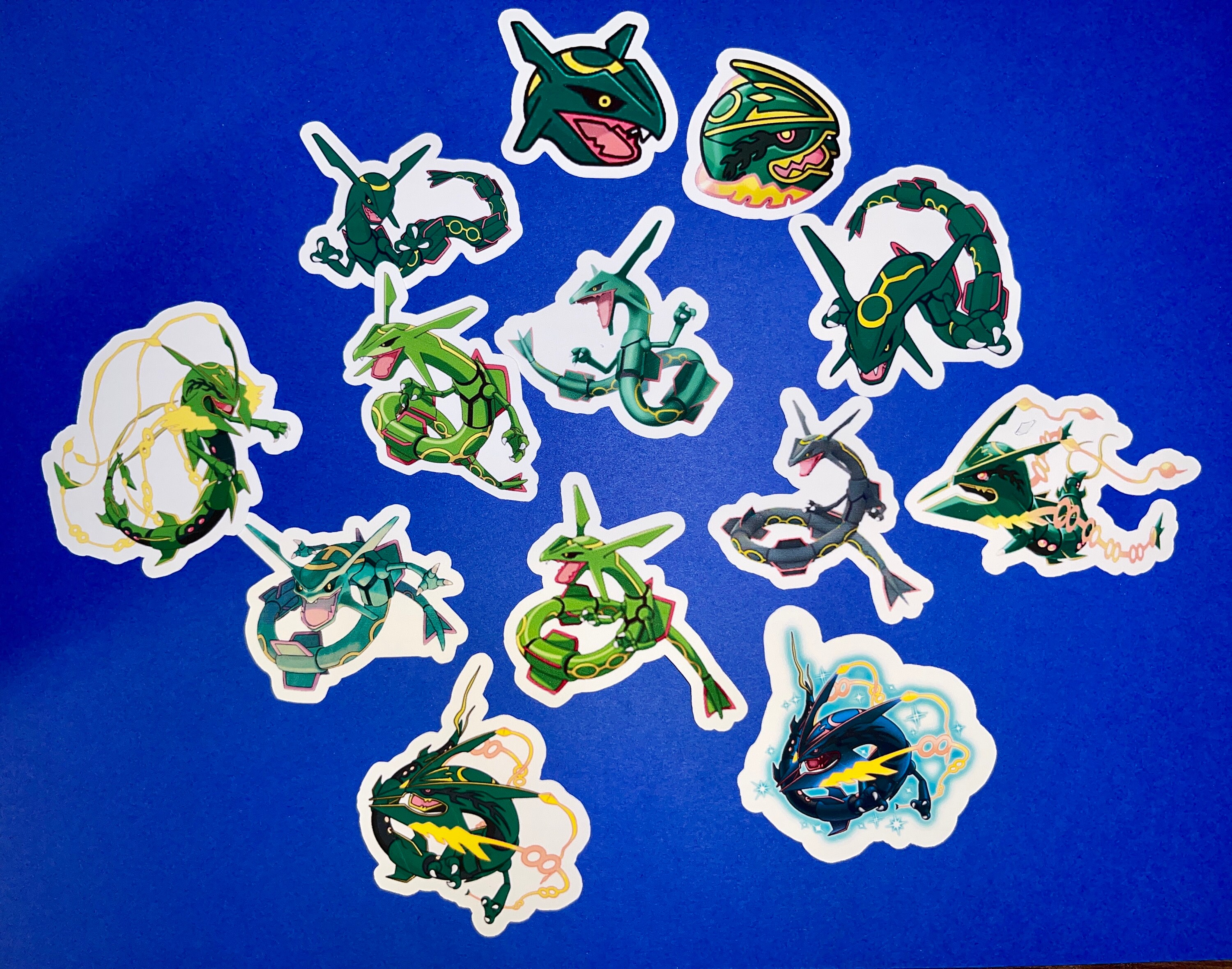 Rayquaza Sticker Set - Etsy