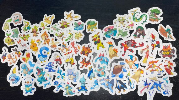 The Starter Pokémon - Etsy